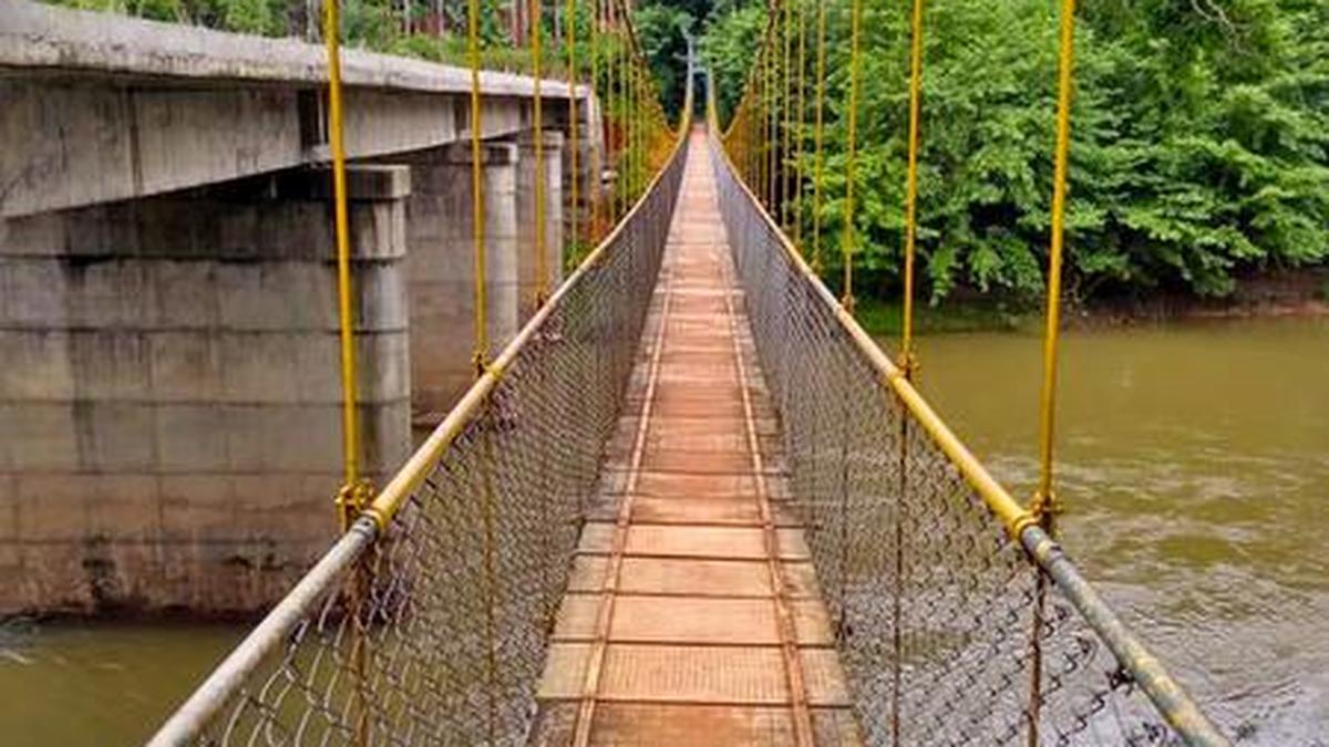 Three decades on, hanging bridge across Karnataka’s Payaswini continues ...