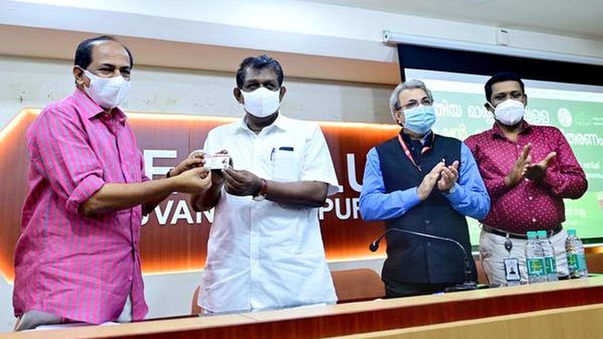 New ration cards with smart features launched - The Hindu