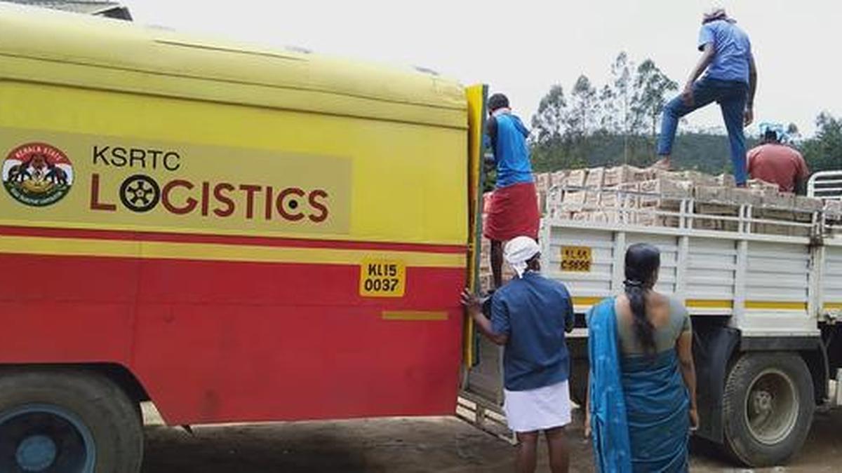 Kerala kicks off ‘KSRTC Logistics’ for parcel service - The Hindu