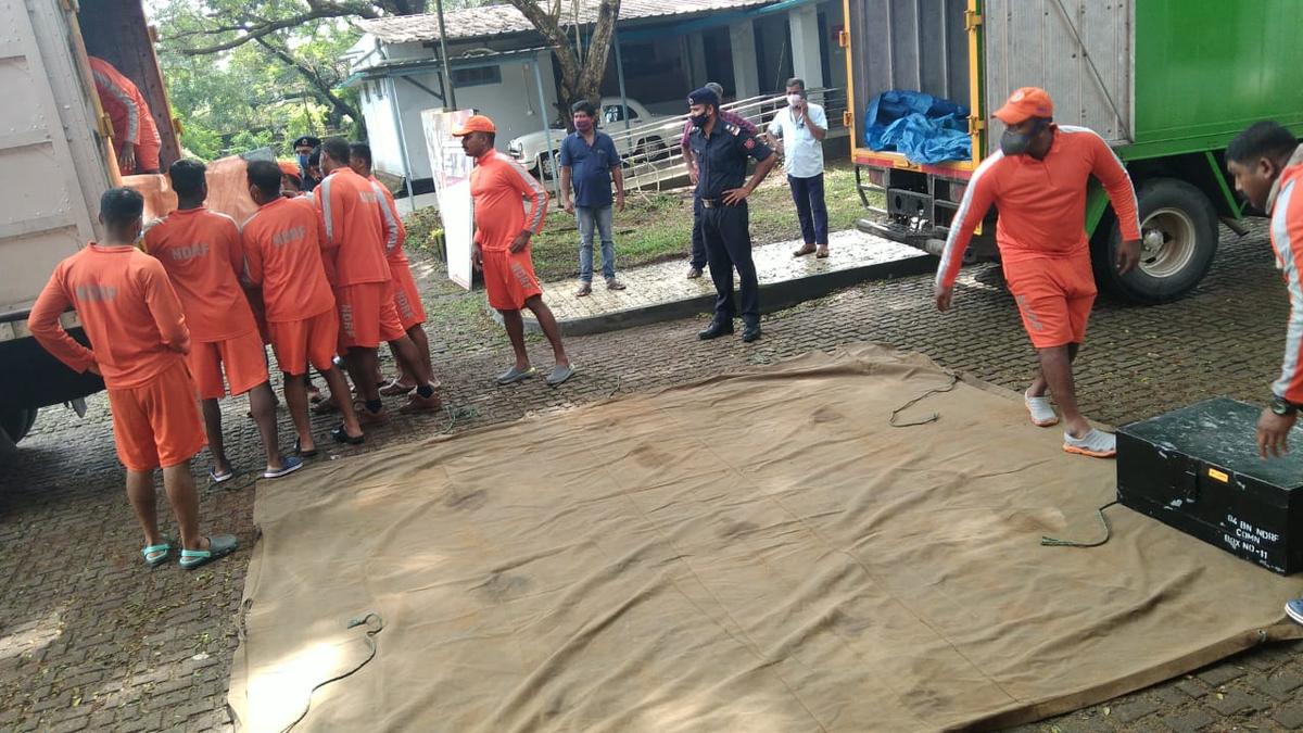 Water level at Kuttampuzha along the Periyar River increased by around ...