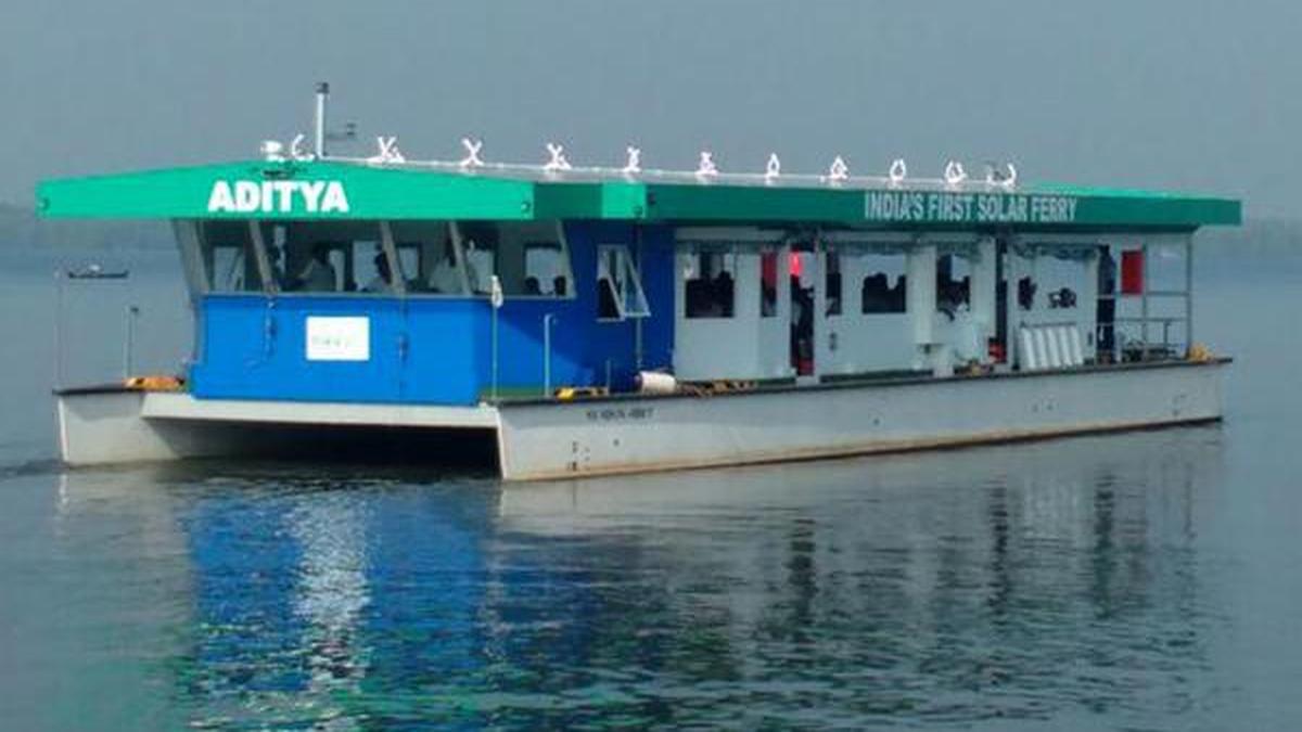 India’s first solar ferry sails into global contest - The Hindu