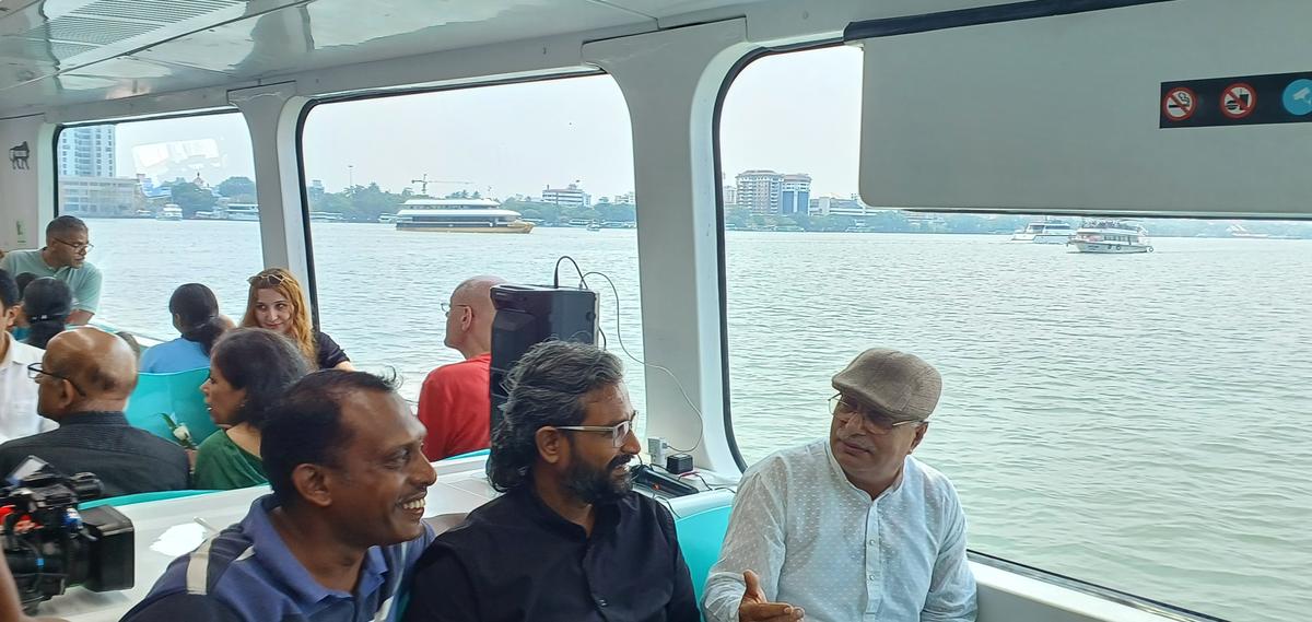 Water Metro ferries begin service on High Court-Fort Kochi route - The ...