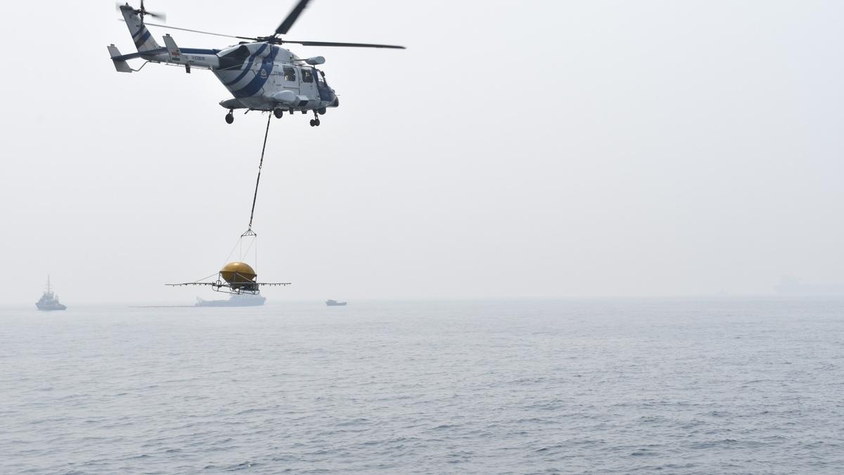 Coast Guard holds pollution response activities - The Hindu
