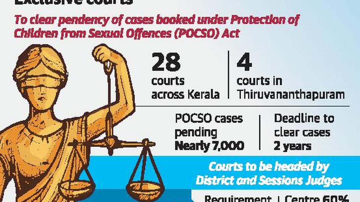 28 special courts to be set up for clearing POCSO cases - The Hindu