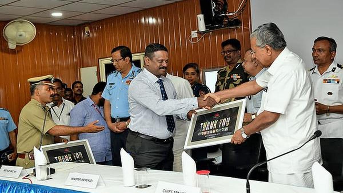 CRPF team returns after Operation Sahayata - The Hindu