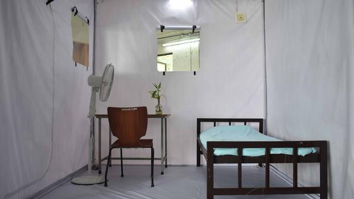 Design institute comes up with portable isolation unit - The Hindu