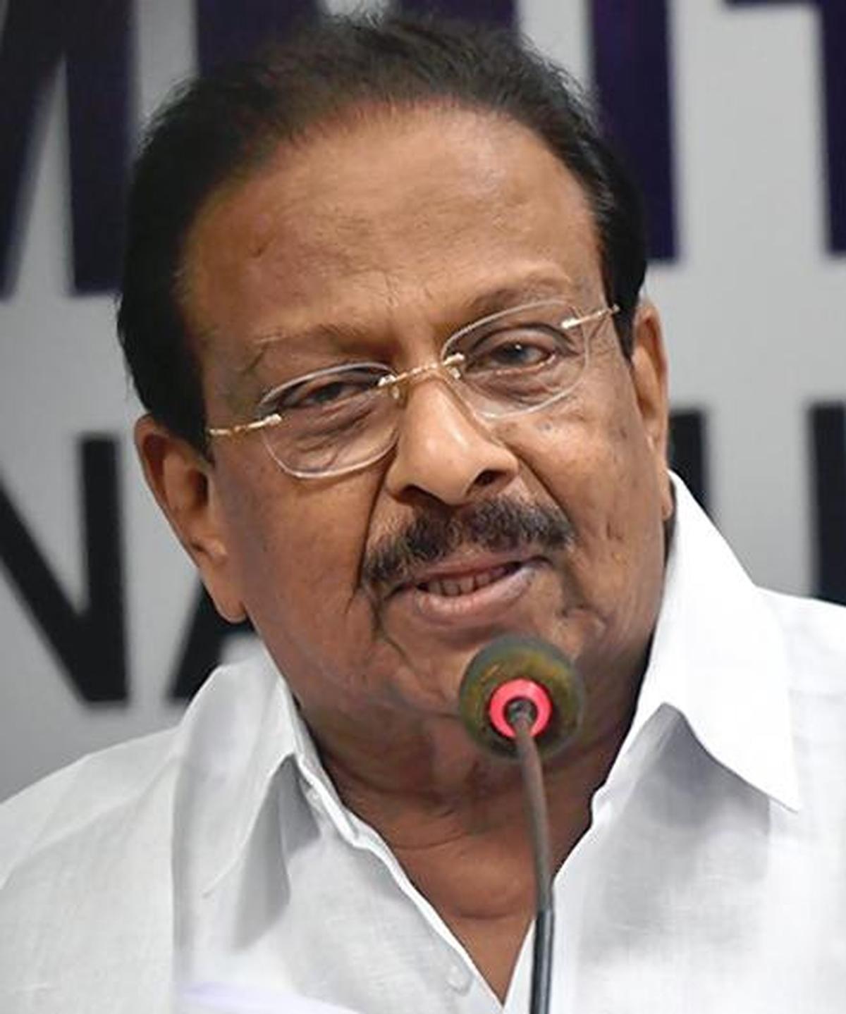 Sudhakaran determined to revamp KPCC in his own style - The Hindu