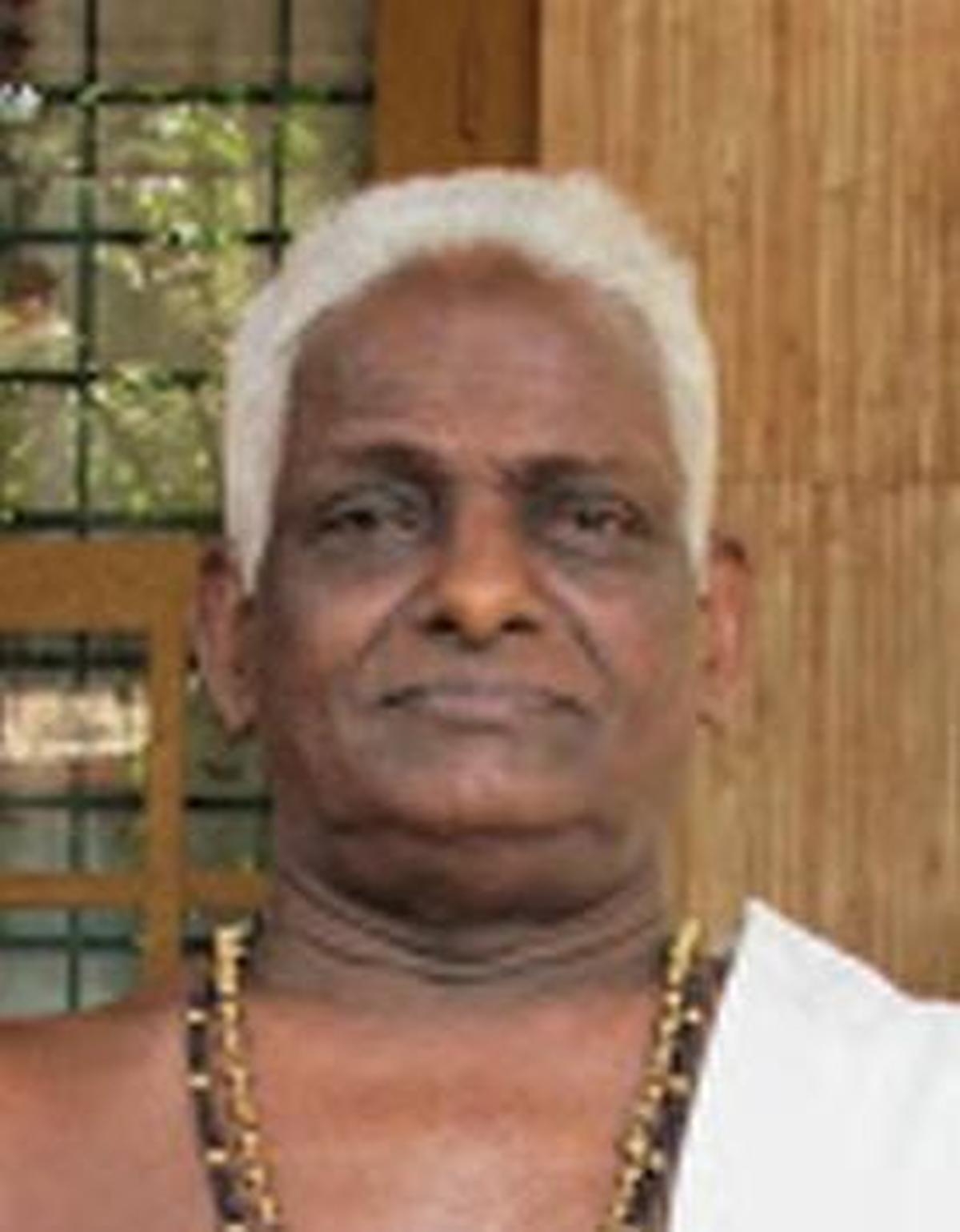 Kathakali award for Sadanam Krishnankutty - The Hindu