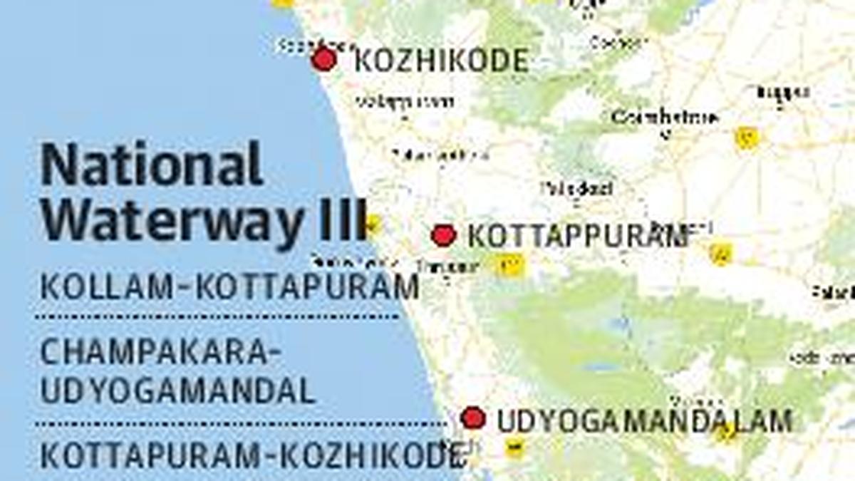 Inland waterway gets priority - The Hindu