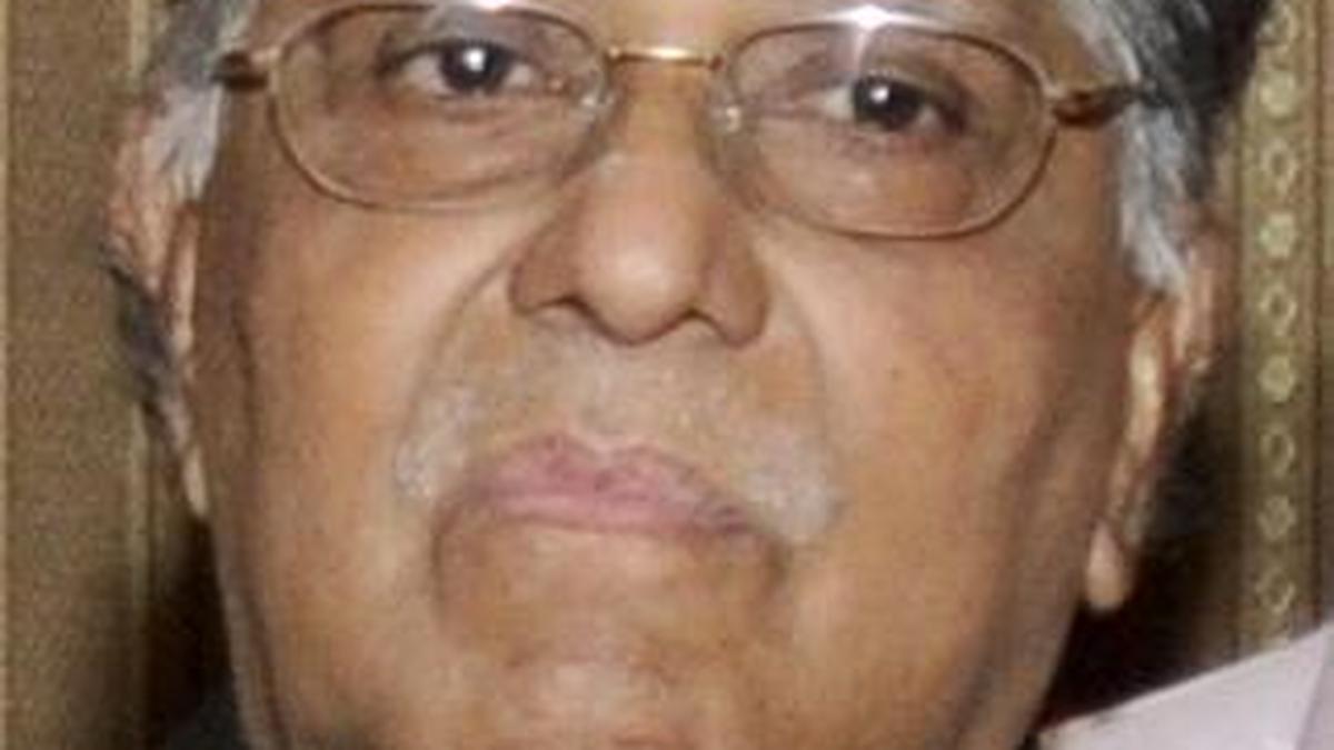 M.K. Damodaran, former AG, dead - The Hindu