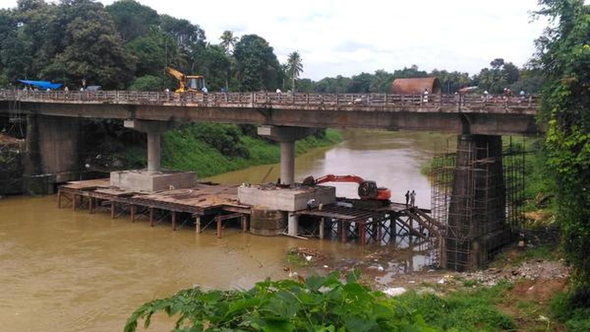 Enathu bridge to be reopened on Aug 31 - The Hindu