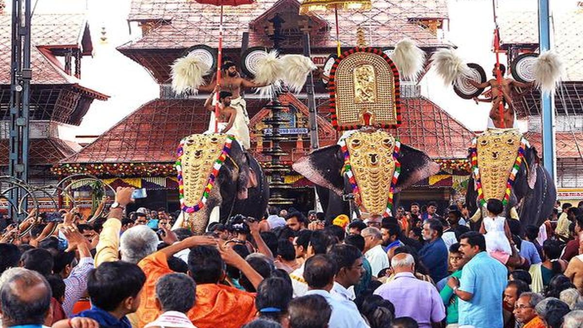 Elephants turn unruly; mahout, devotees injured at Guruvayur temple ...