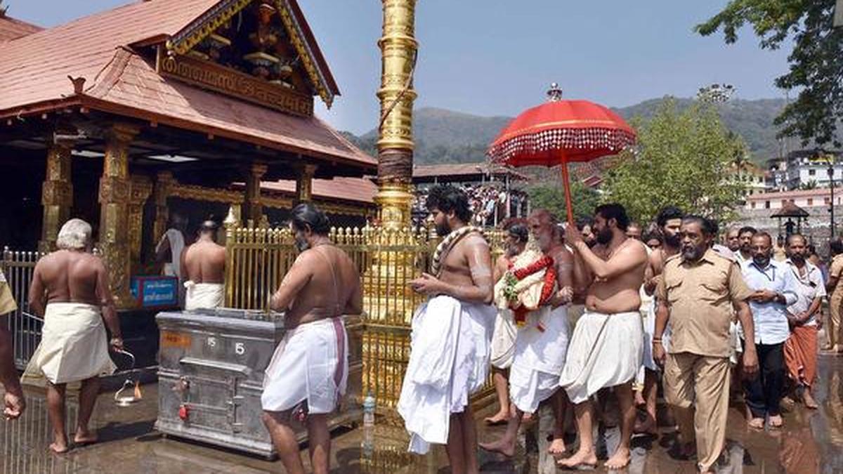 Sabarimala pilgrimage ends today - The Hindu