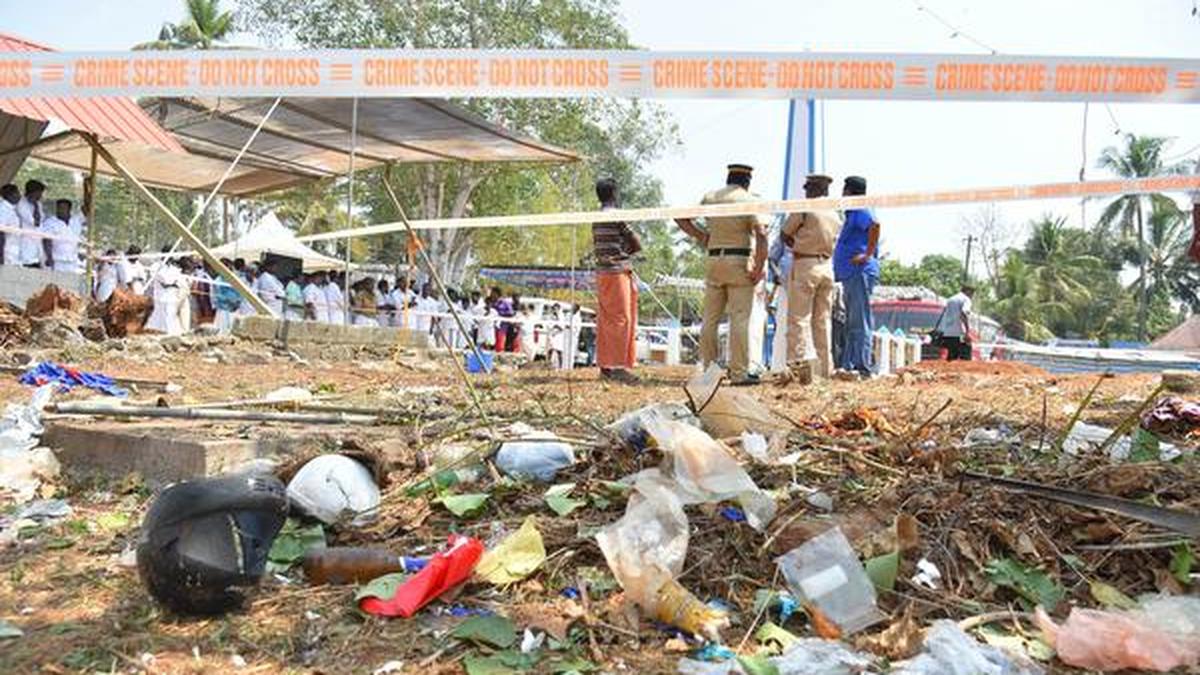 Two killed in gunpowder blast - The Hindu