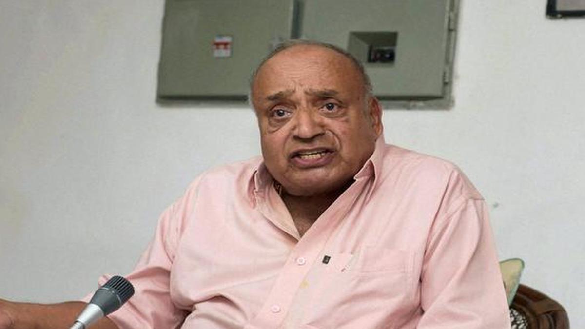 Veerendra Kumar files nomination for RS poll - The Hindu