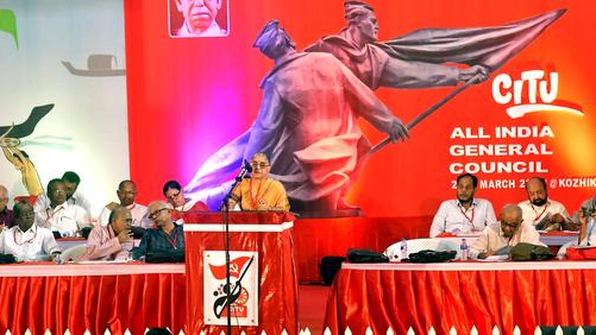 CITU calls for alternative policy - The Hindu