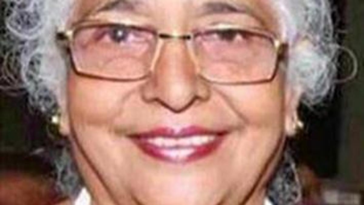 Veteran actor Radhamani passes away - The Hindu