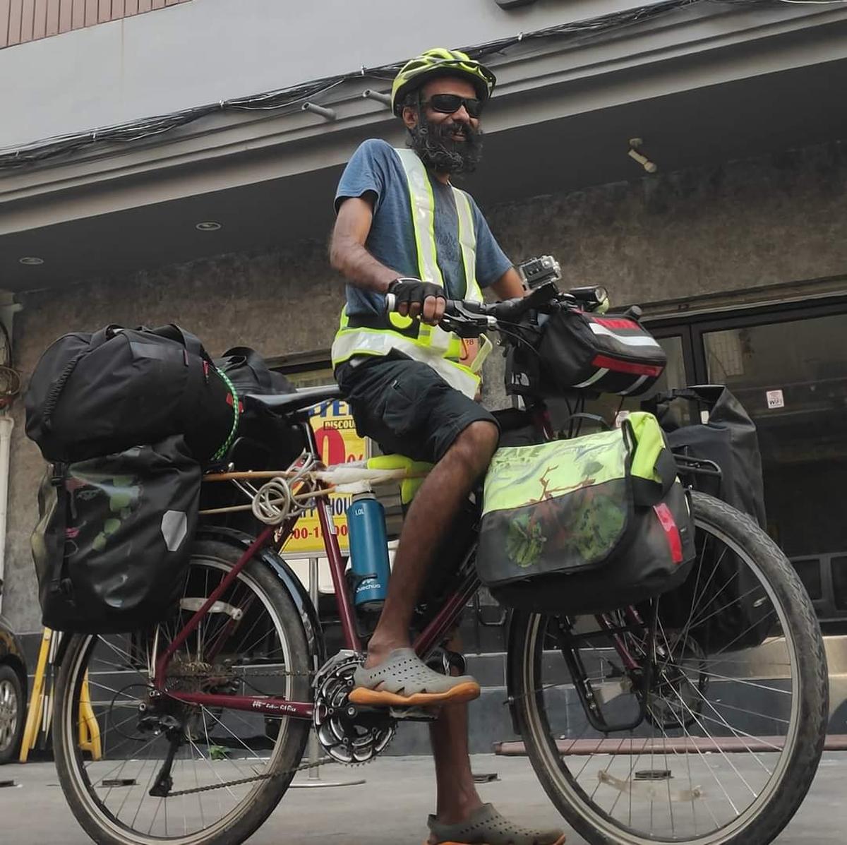 This Kerala globe-trotter is set to embark on a two-year cycle odyssey ...