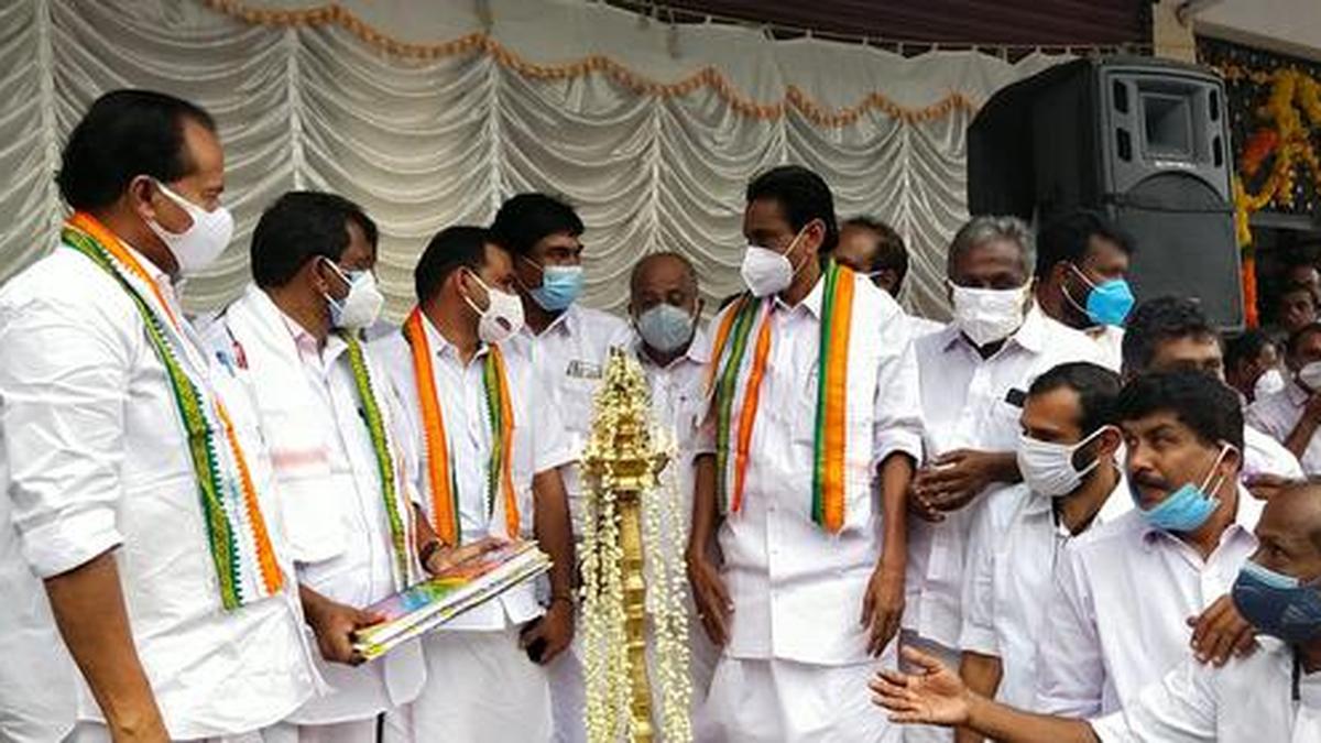 C.P. Mathew assumes charge as new Idukki District Congress Committee ...