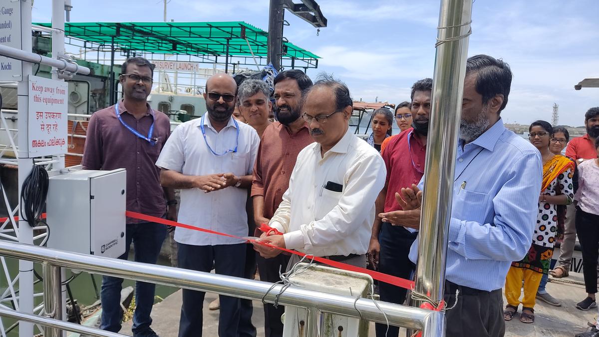 Cusat installs water level monitoring facility in Cochin estuary - The ...