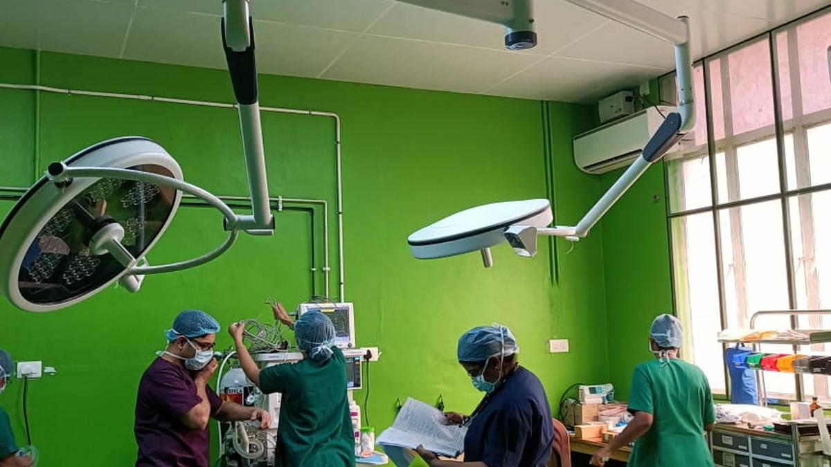 Trial run of emergency operation theatre begins at Govt. Medical ...