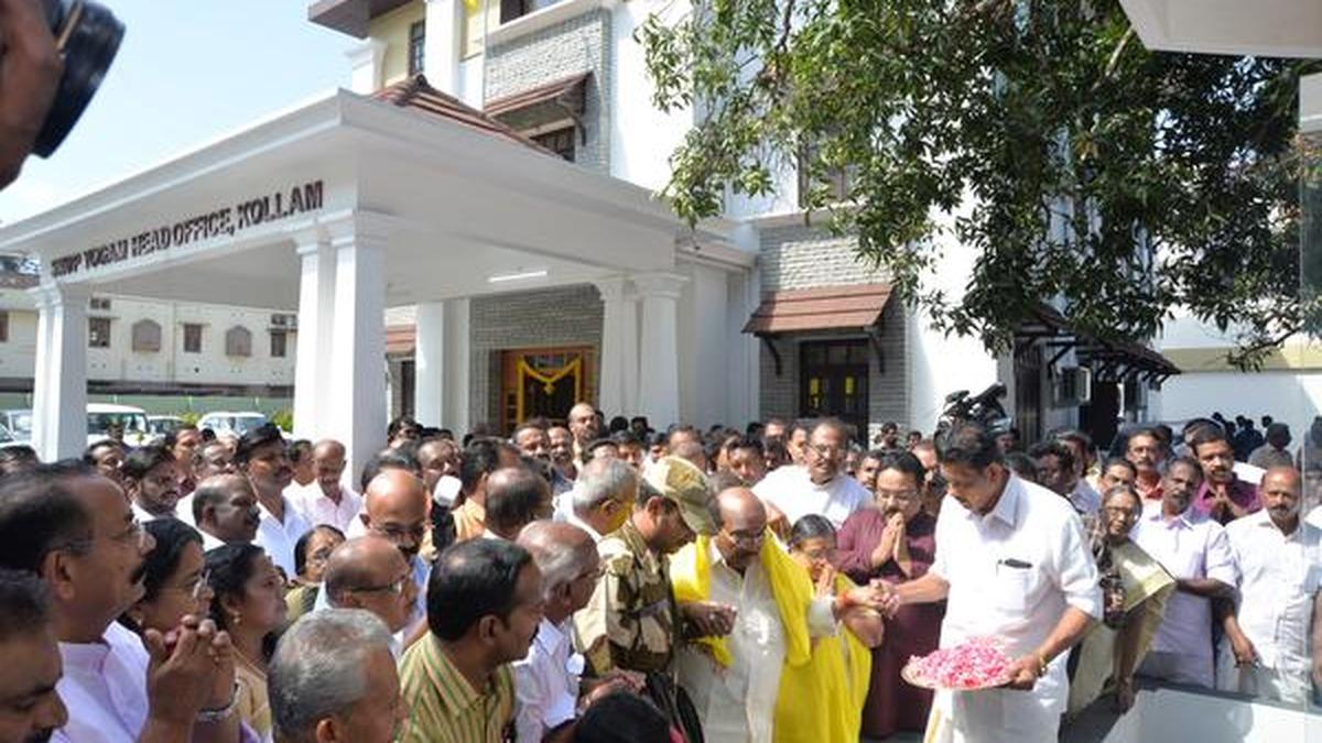 Renovated headquarters of SNDP inaugurated - The Hindu