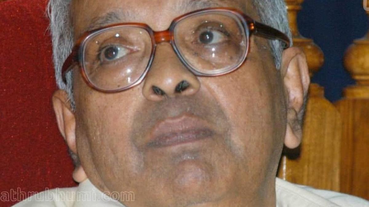 Scientist A.D. Damodaran passes away - The Hindu