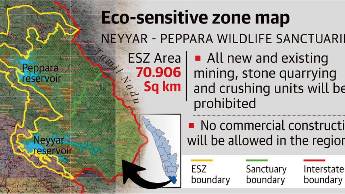 Explained | Proposed eco-sensitive zone in Neyyar and Peppara wildlife ...