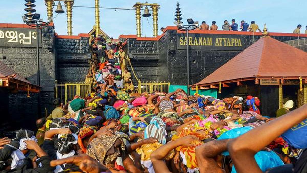 Sabarimala all set for Makaravilakku - The Hindu