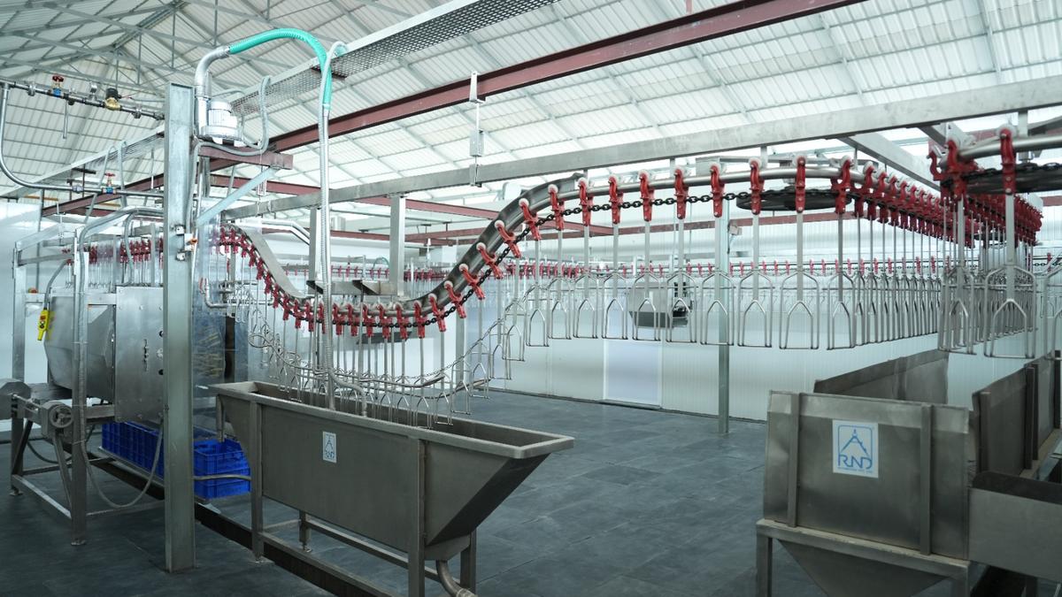 Kudumbashree poultry processing plant opened at Kadhinamkulam - The Hindu