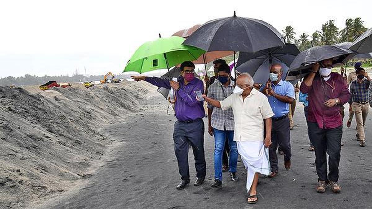 Dredging of Thottappally spillway to be expedited - The Hindu