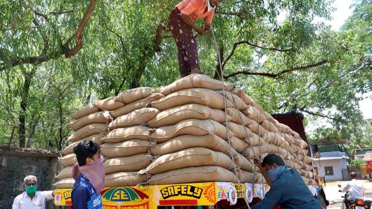 Free ration distribution from tomorrow - The Hindu
