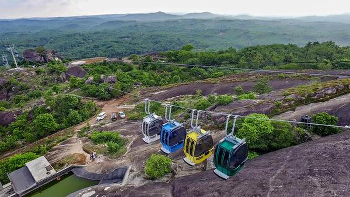 Rock theme park to be opened on July 4 - The Hindu