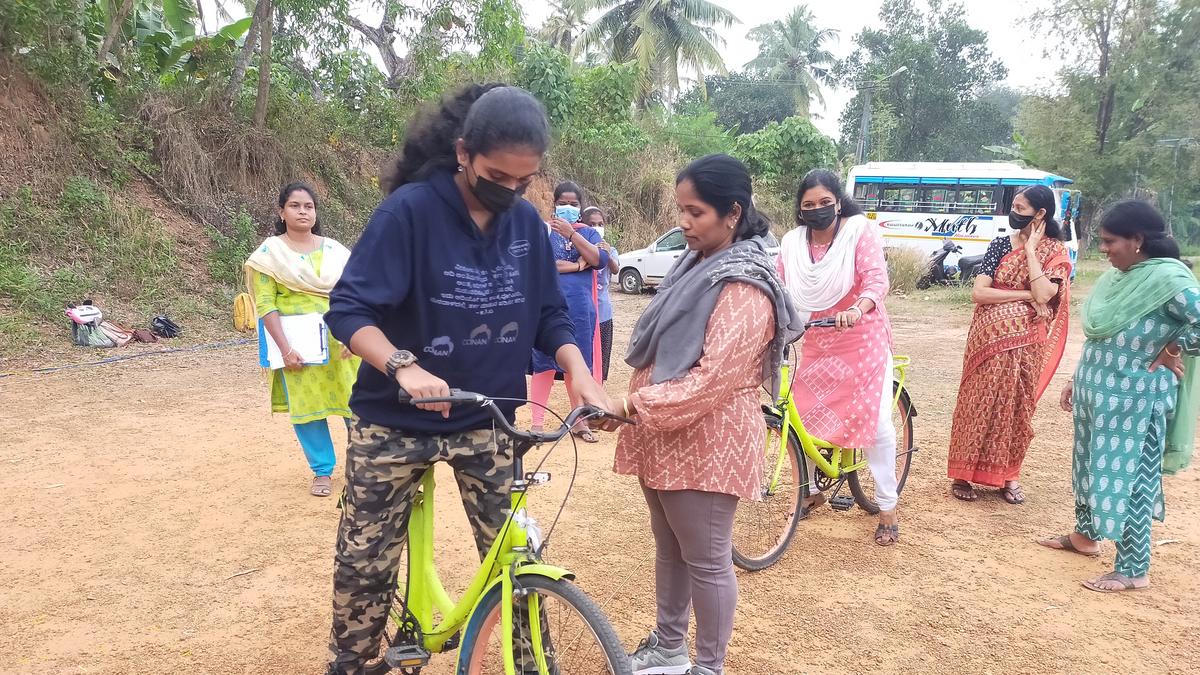 A cycle ride towards independence and empowerment - The Hindu