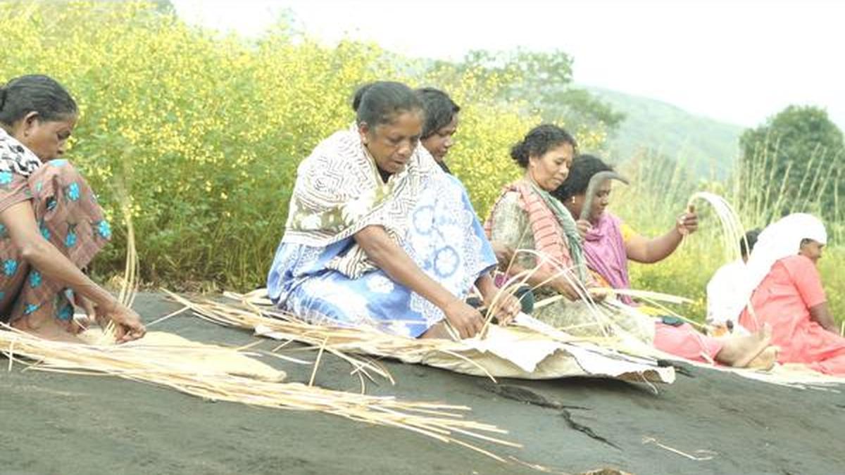 Rare mat made in the Ghats vies for a special tag - The Hindu