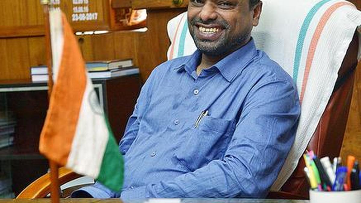 Collector takes charge - The Hindu