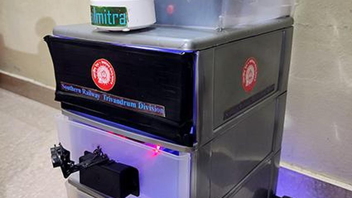 “Rail Mitra” to avoid direct contact - The Hindu