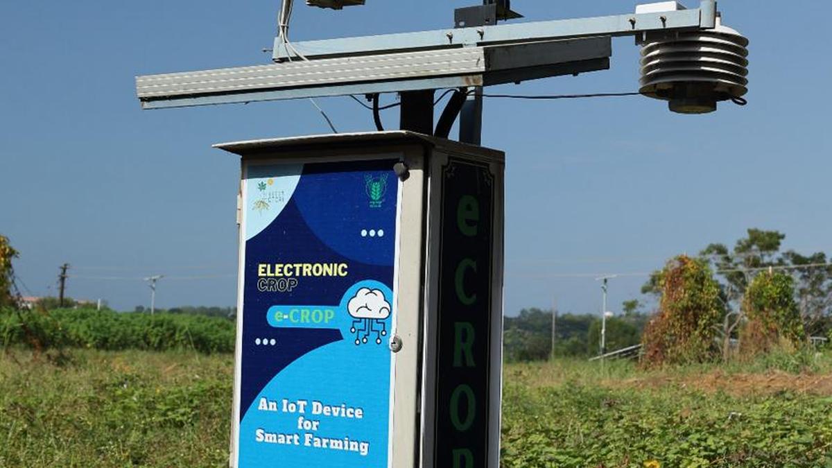 Patent for e-Crop, an IoT device for smart farming developed by CTCRI ...