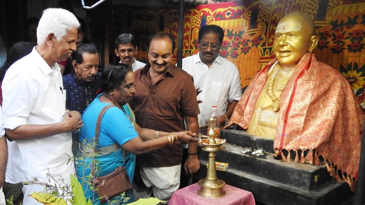 Chembai anniversary celebrations begin - The Hindu