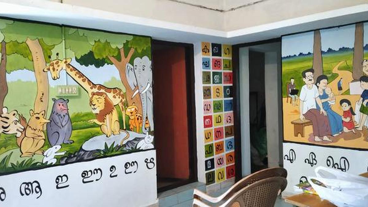 Vallapuzha’s 18 anganwadis turn child-friendly - The Hindu