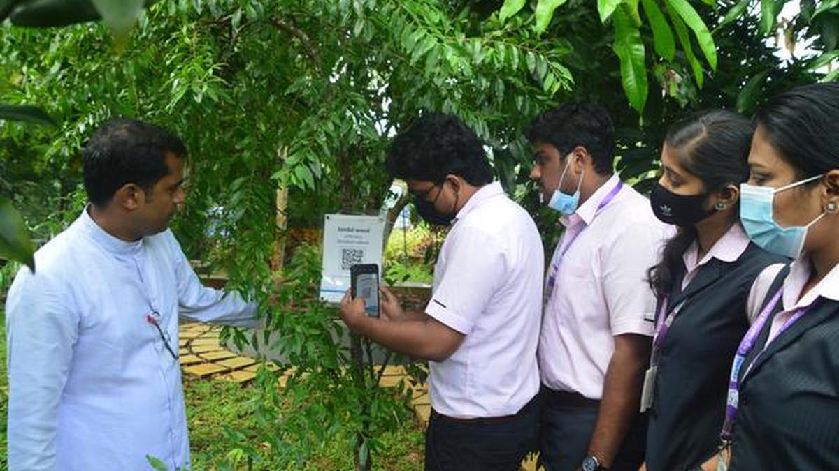 ID cards for trees on college campus - The Hindu