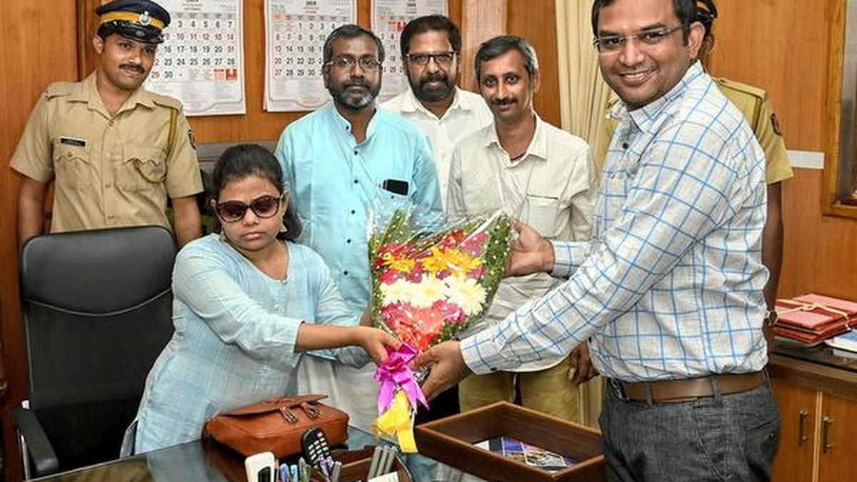 India's first visually challenged woman IAS officer defies all odds - The Hindu