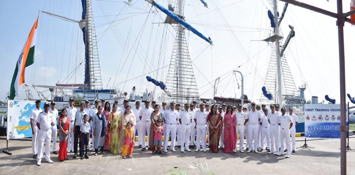 INS Tarangini celebrates silver jubilee - The Hindu