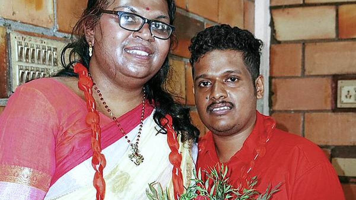 Transgender poet Vijayarajamallika gets married - The Hindu