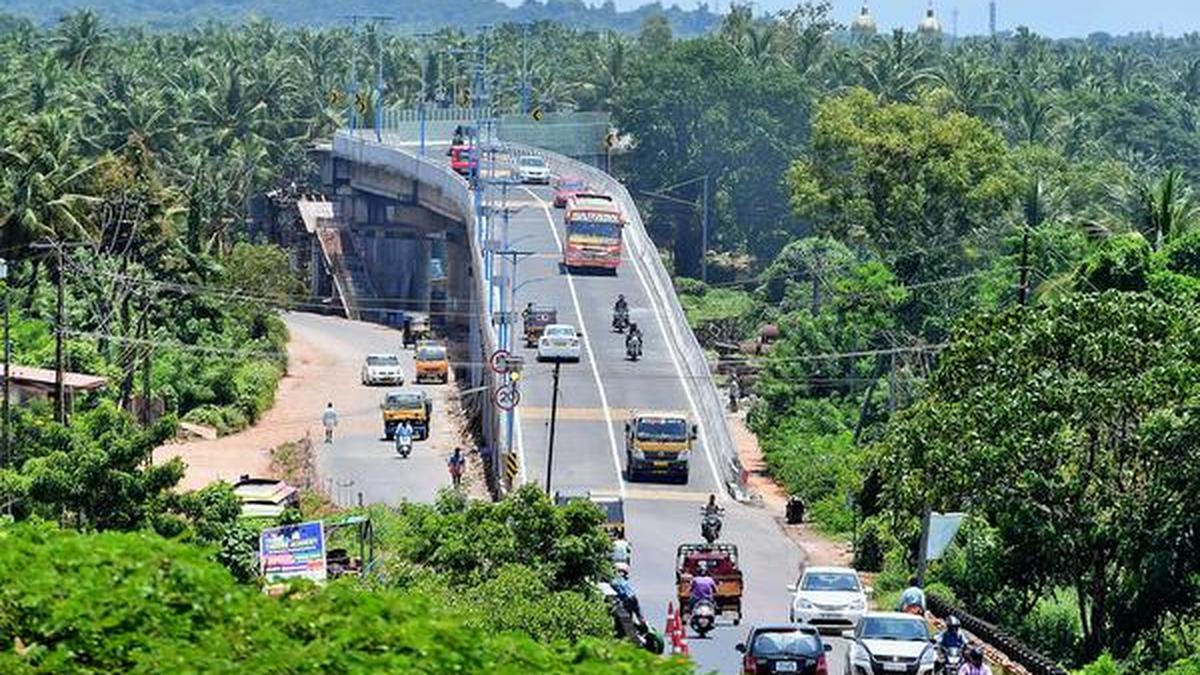 Rail overbridge at Thavam opened - The Hindu