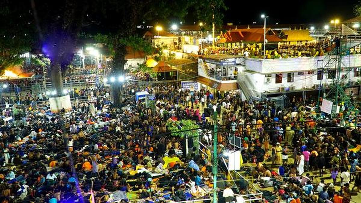 Sabarimala set for Makaravilakku - The Hindu