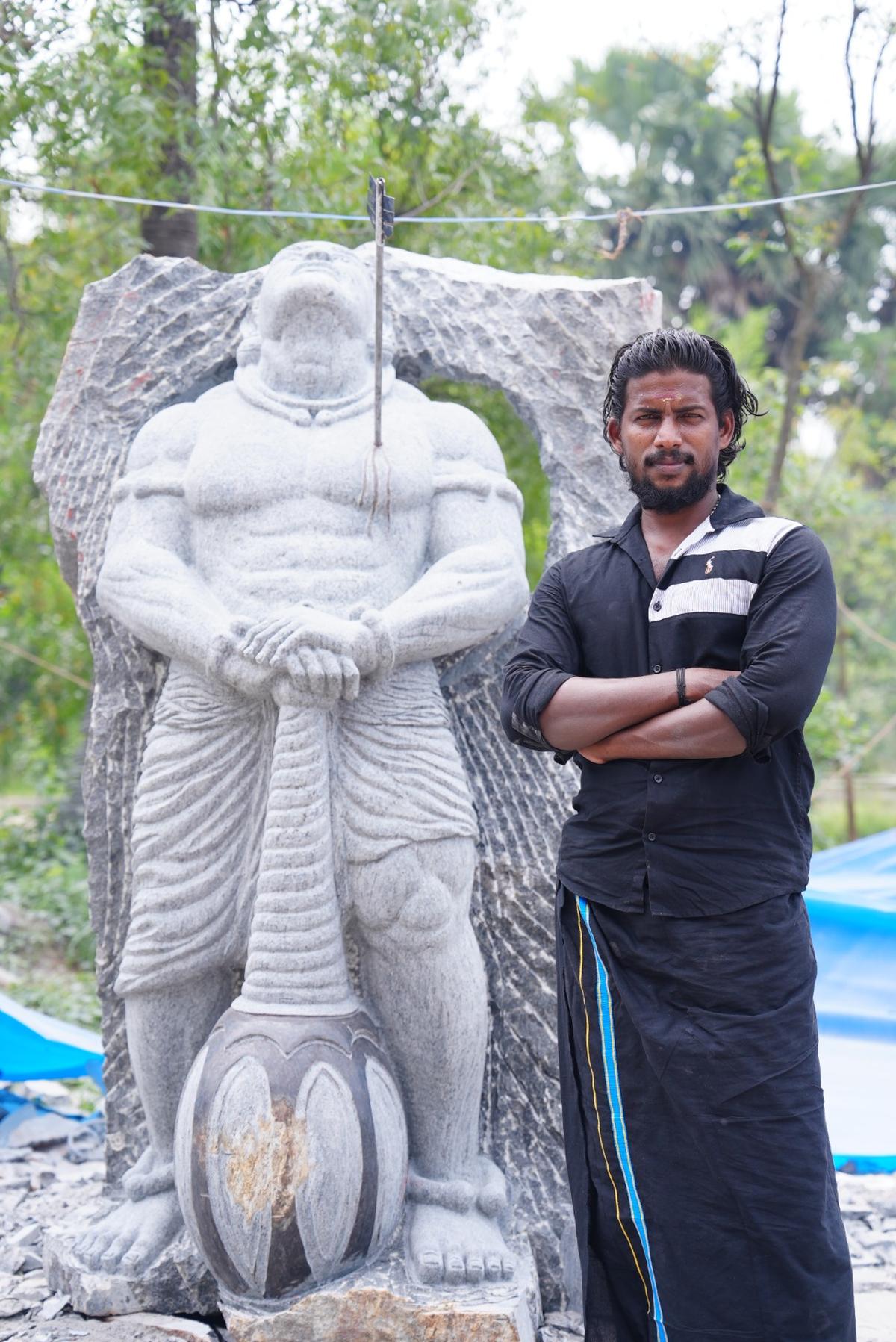 Sculpture camp gives life to 9 unique male characters in granite - The ...