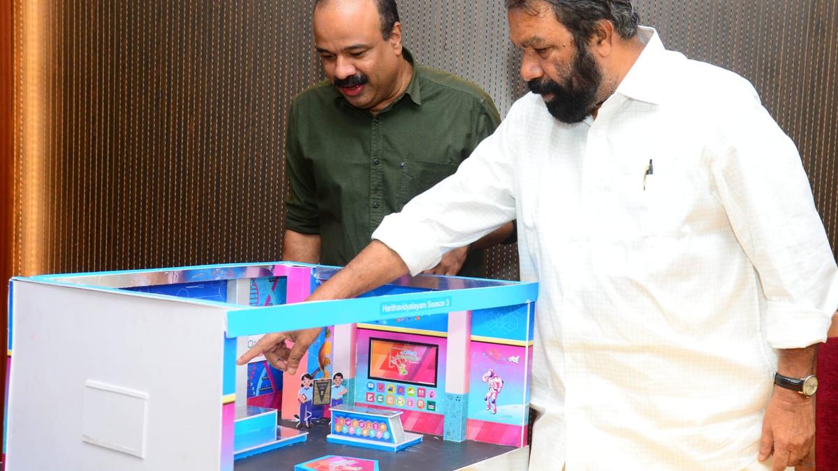 Minister releases Haritha Vidyalayam theme song - The Hindu