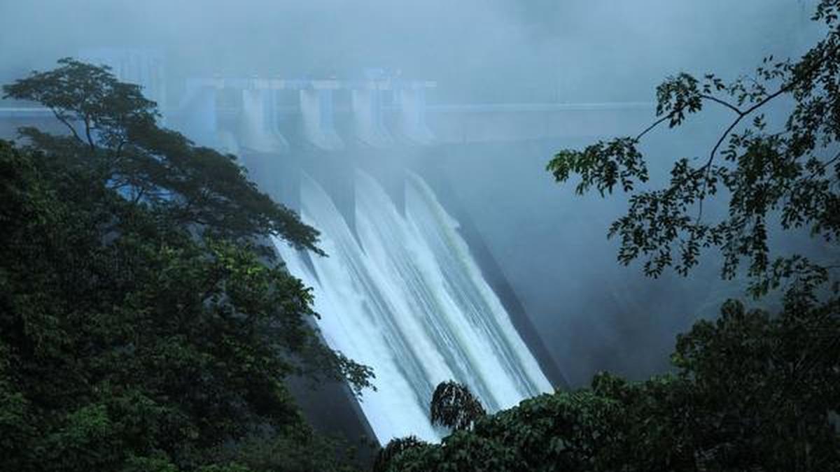 All shutters of Idamalayar dam up - The Hindu