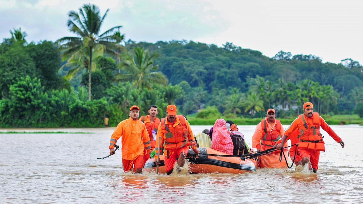 Rain wreaks havoc in Wayanad - The Hindu